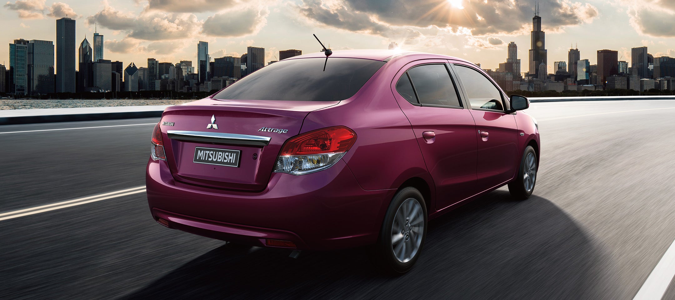 Attrage New Exterior - Mitsubishi UAE - Al Habtoor Motors