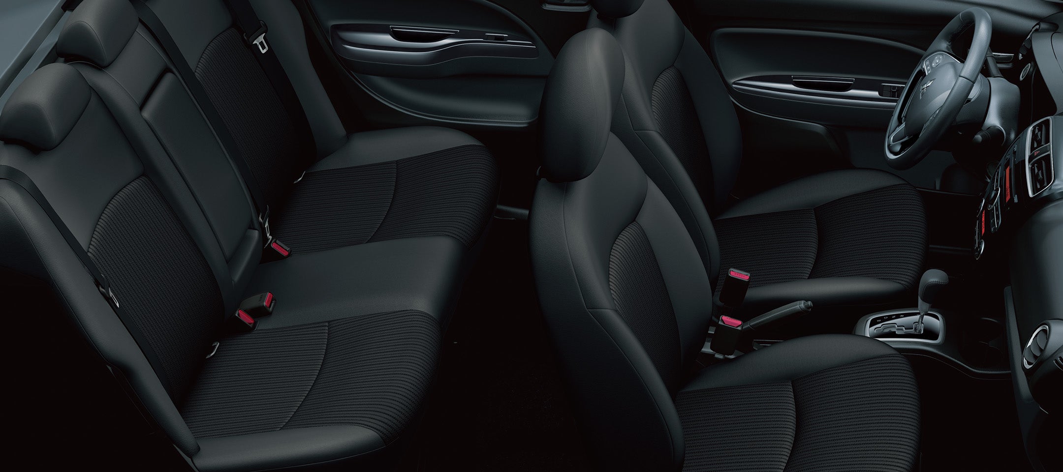 Attrage New Interior - Mitsubishi UAE - Al Habtoor Motors