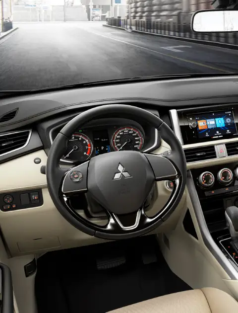 Xpander New 2023 Interior - Mitsubishi UAE - Al Habtoor Motors